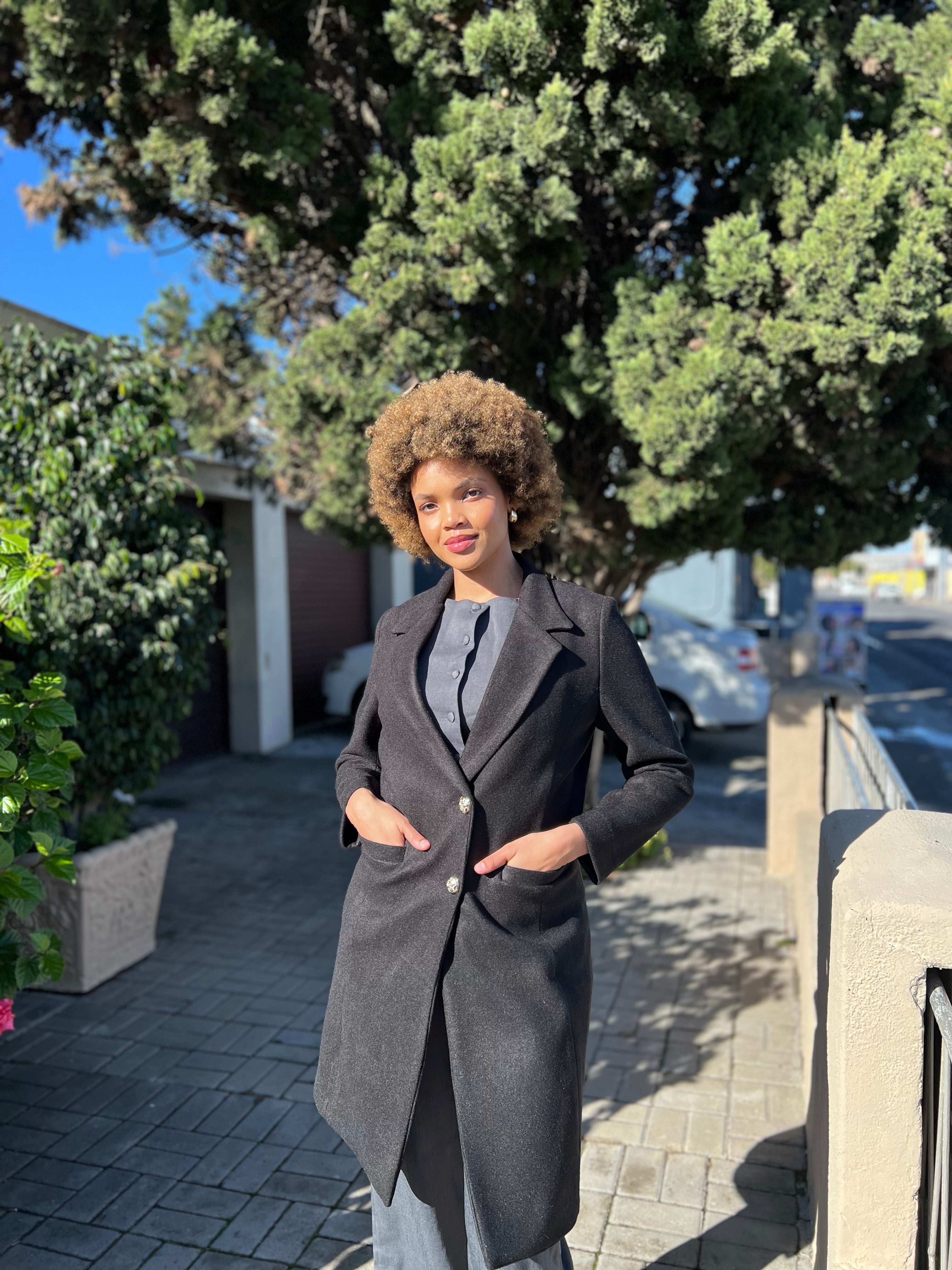 Shenell Noire Coat – Shenell Designs